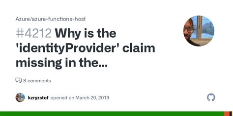 Why Is The Identityprovider Claim Missing In The Claimsprincipal Running In An Azure Function