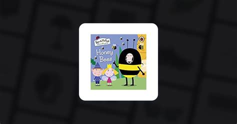 Ben And Hollys Little Kingdom Honey Bees Board Book Ben And Hollys