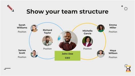 Team Hierarchy Presentation Template Presentation