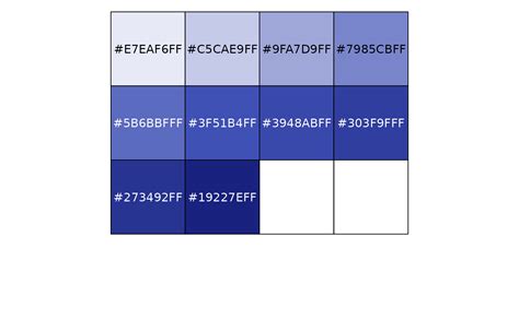 Material Design Color Palettes Rgb Material Ggsci