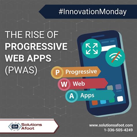 Solutions Afoot On Linkedin Innovationmonday Pwas Webapps Innovation Solutionsafoot