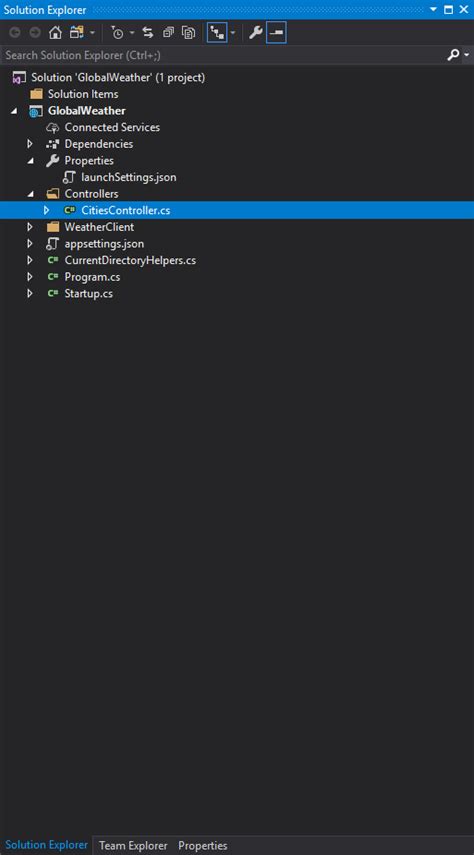 Angular 7 With Net Core 22 Global Weather Part 2 Codeproject