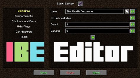 Minecraft Editor