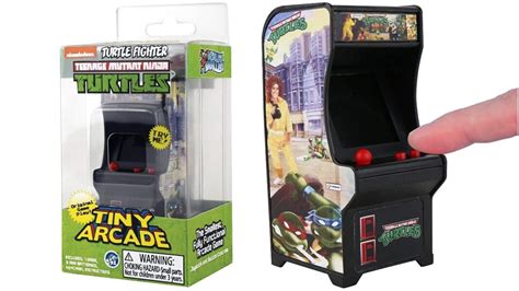 Teenage Mutant Ninja Turtles Tiny Arcade Has Arrived Horrorgeeklife
