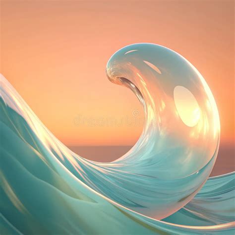 Ethereal Waves Of Color Stock Illustration Illustration Of Flow