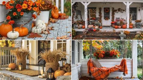 Rustic Fall Porch Decorating Ideas A House In The Hills