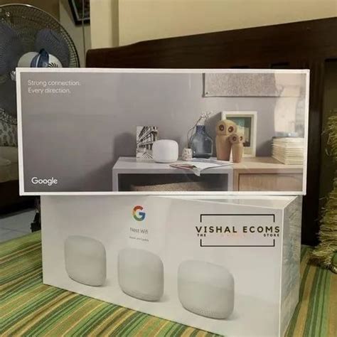 Google Nest Wifi X Ac Wi Fi Mesh System Router And Point With Sq Ft Coverage