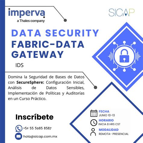 Datasecurity Seguridaddedatos Imperva Datagateway Desarrolloprofesional Cursosonline