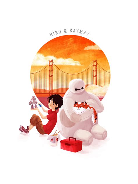 Baymax And Hiro On Behance