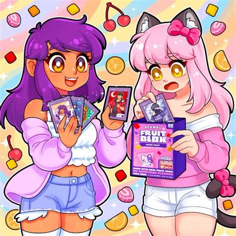 Aphmau And Kc Fruit Blox 1