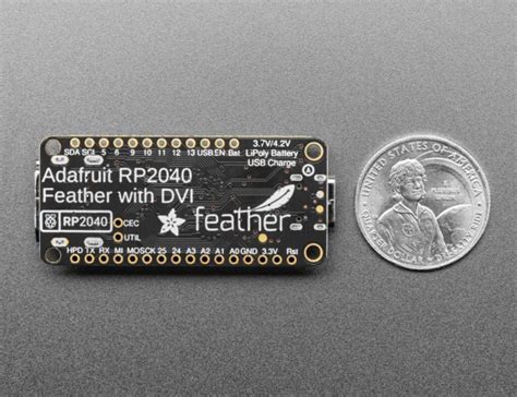 Adafruit Feather Rp2040 With Dvi Make Diy Projects And Ideas For Makers