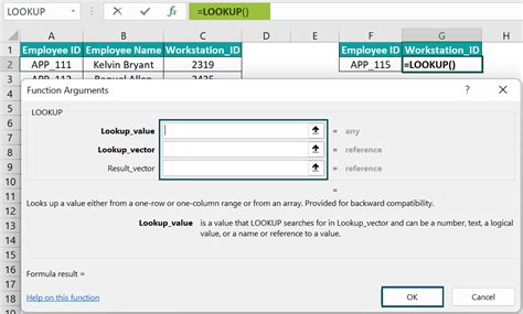 LOOKUP Excel Function Formula Examples How To Use