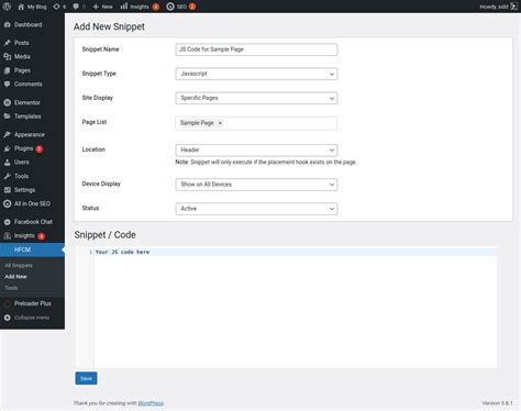 How To Add Javascript To Specific Page In Wordpress Taskmod Llc Affordable Web Design Company