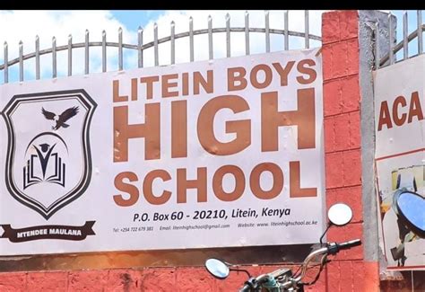 Litein Boys High School Closed Indefinitely After Night Of Unrest