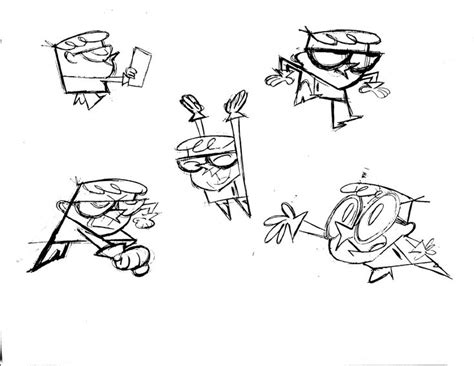 Traditionalanimation Na Twitterze „dexters Laboratory Model Sheets