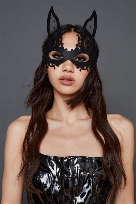Bunny Ears Mesh Eye Mask Nasty Gal
