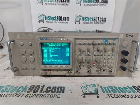 Tektronix 2430a Digital Oscilloscope W Mount Technology Superstore Of Bpai Llc