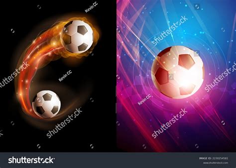 Simulate Trajectory Soccer Ball Stock Illustration 2230254581 Shutterstock