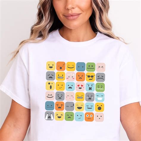 Custom Emoji Shirt Emoji Shirt Emoji Day Shirt Emoji Party Shirt