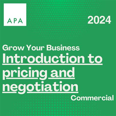 Intro To Pricing And Negotiation Online Training Session Now Open For
