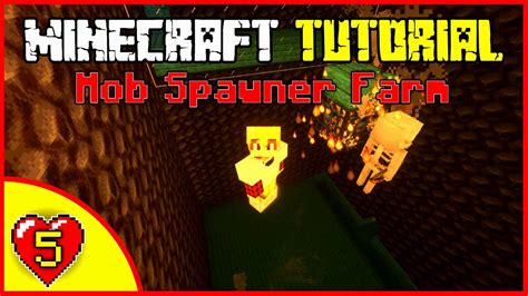 Part 5 Mob Spawner Farm EASY Build Minecraft Survival Series S1 YouTube
