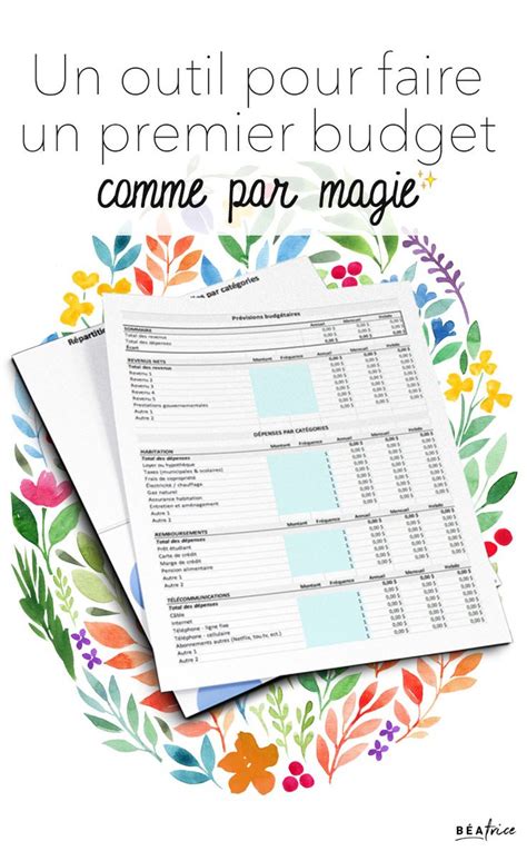 Budget Forecasting Excel Tool