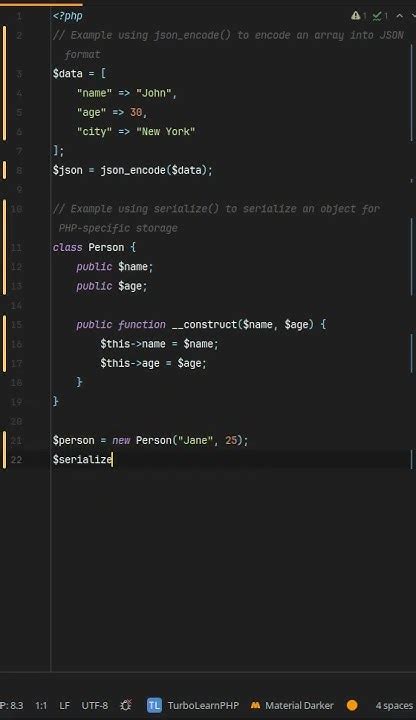 When Should You Use Jsonencode Over Serialize Php Jsonencode Vs Serialize Which One