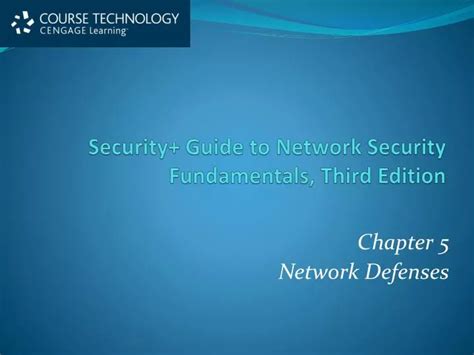 PPT Security Guide To Network Security Fundamentals Third Edition PowerPoint Presentation