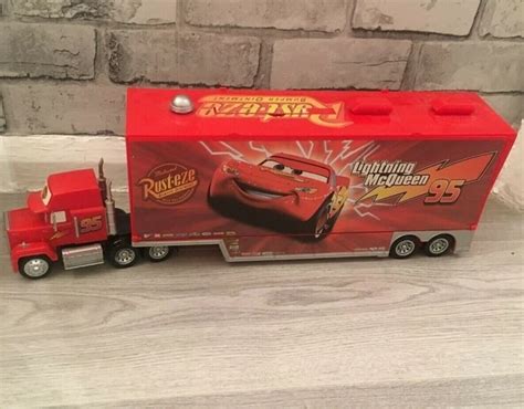 Disney Pixar Cars Large Mack Truck Lightning Mcqueen Eur 1191