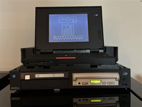 Ibm Thinkpad 360c With An Ibm Docking Station Ii For 8 R Thinkpad