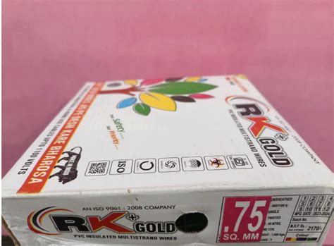 Rk Gold Pvc Insulated Multistrand Wire At ₹ 2170roll Multi Strand Wire In Varanasi Id