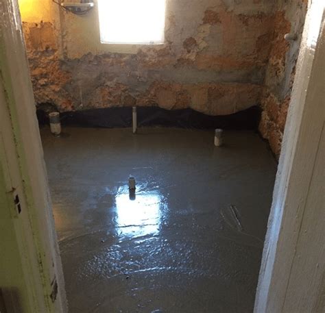 Tiling An Uneven Basement Floor Flooring Ideas