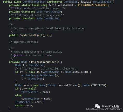 Java 并发编程 Conditionjava并发编程之condition Csdn博客