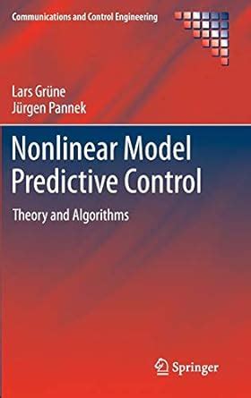 Nonlinear Model Predictive Control Theory And Algorithms Buy Online At Best Price In KSA