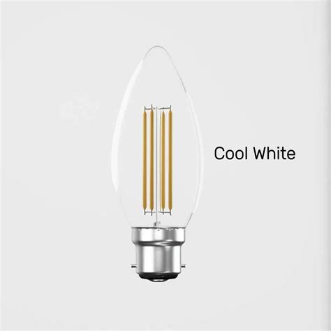 Screw Led B22 Filament Edison Energy Saving Candle Bulbuk Ledsone Uk Ltd