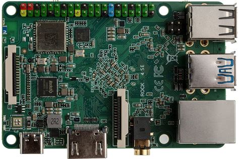 Rock 4 Model Se 4gb Rk3399 T Single Board Computer Oz Robotics
