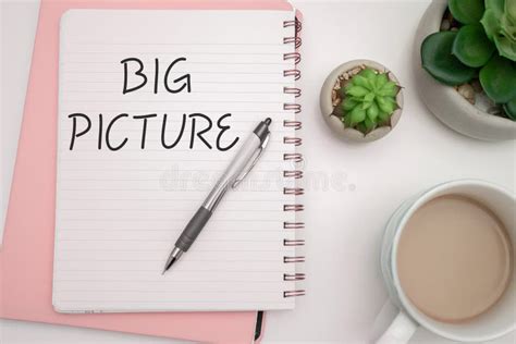 Text Caption Presenting Big Picture Business Idea Most Important Facts