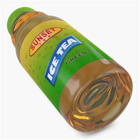 Ice Tea Green Bottle 450ml Simple M 1 3d Model By Zurel