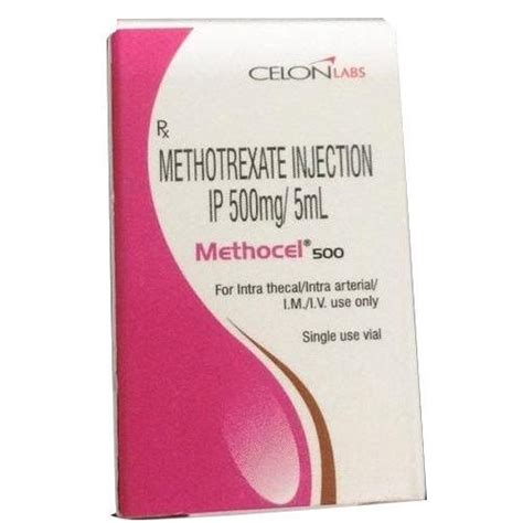 Methotrexate Injection Methocel 500mg Exporter Supplier Distributor