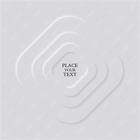 Premium Vector 3d Abstract Neomorphism Design Background