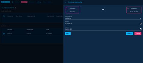 Relationship `resolves To` For Domain Name Not Possible · Issue 1985 · Opencti Platformopencti