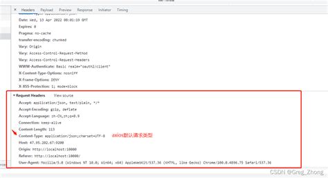 Axios的两种请求类型的区别（ Applicationjson；charsetutf 8 、x Form Urlencoded）axios Charset Csdn博客