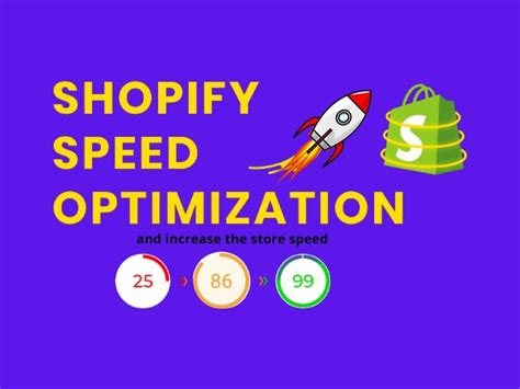 perfectly shopify speed optimization and increase the store speed upwork