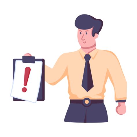 Error Document Error File Office Employee Wrong File Office Worker Icon Download On Iconfinder