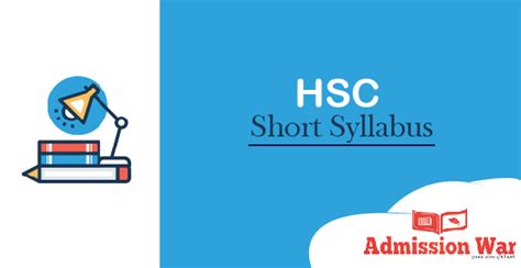 Hsc Short Syllabus 2026 । All Subject Pdf Download