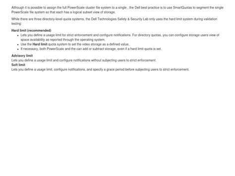 Large File System Small View Smartquotas Configuration Best Practices—hanwha Vision Wisenet
