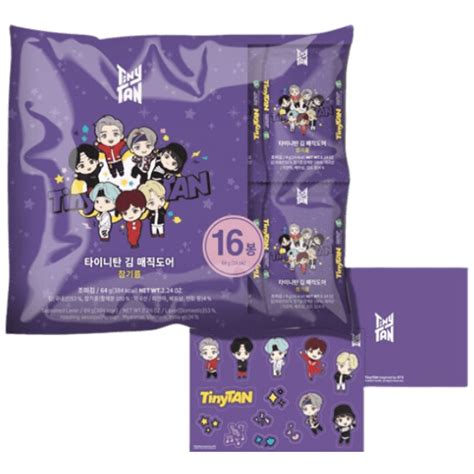 Snack Seaweed Sesame 64g Tiny Tan Jcook