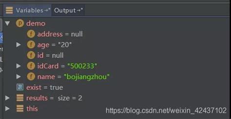 详解intellij idea debug断点调试 第四篇：变量查看 idea查看变量的值 csdn博客