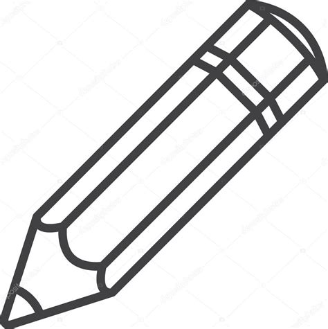 vector pencil icon stock vector image by ©mikefirsov 35237543