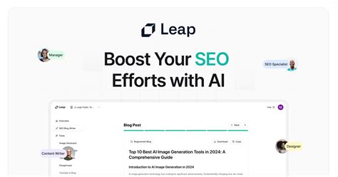 ai seo by leap ai scale your seo with ai